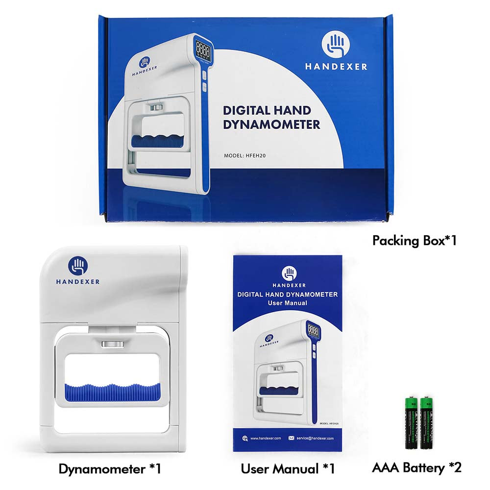 Digital Hand Held Dynamometer 265lb/120kg for Manual Muscle Testing